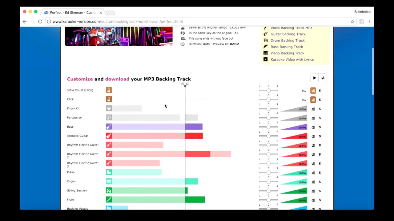 KARAOKE-VERSION ( Tutorial ) Site para Multitracks 😎🎹 - YouTube