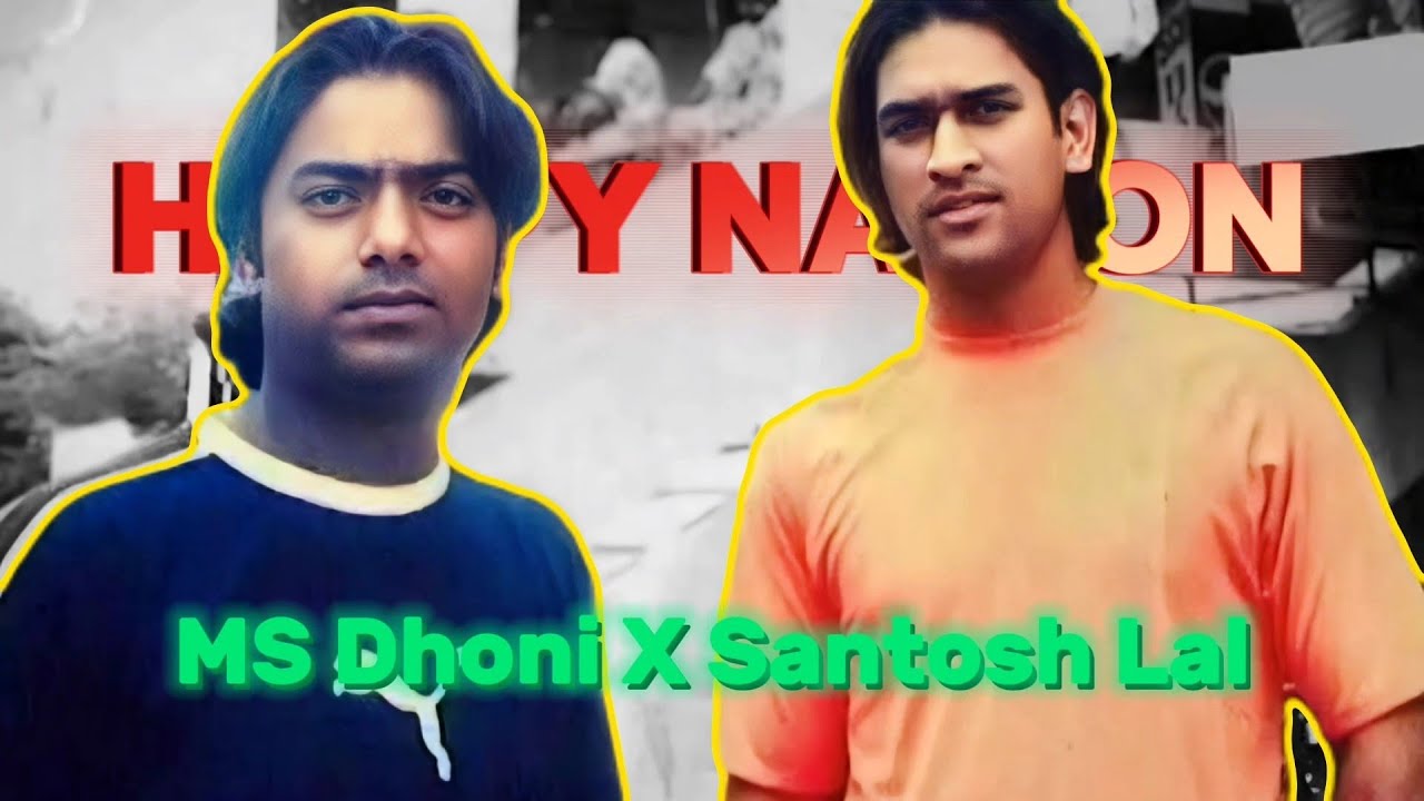 MS Dhoni X Santosh Lal | Happy Nation | 4K - YouTube