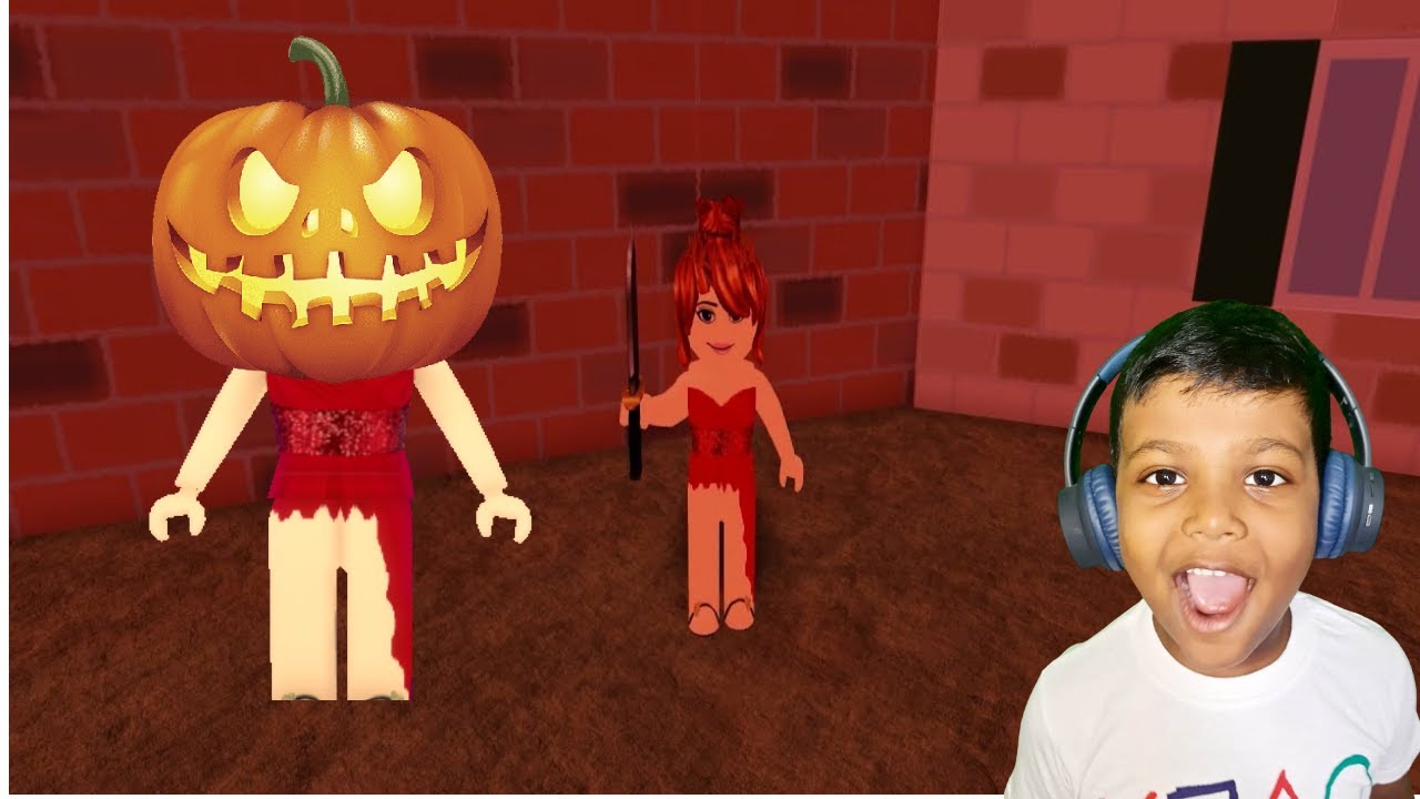 Halloween Survive The Red Dress Girl Oopsy Doopsy Gaming - YouTube