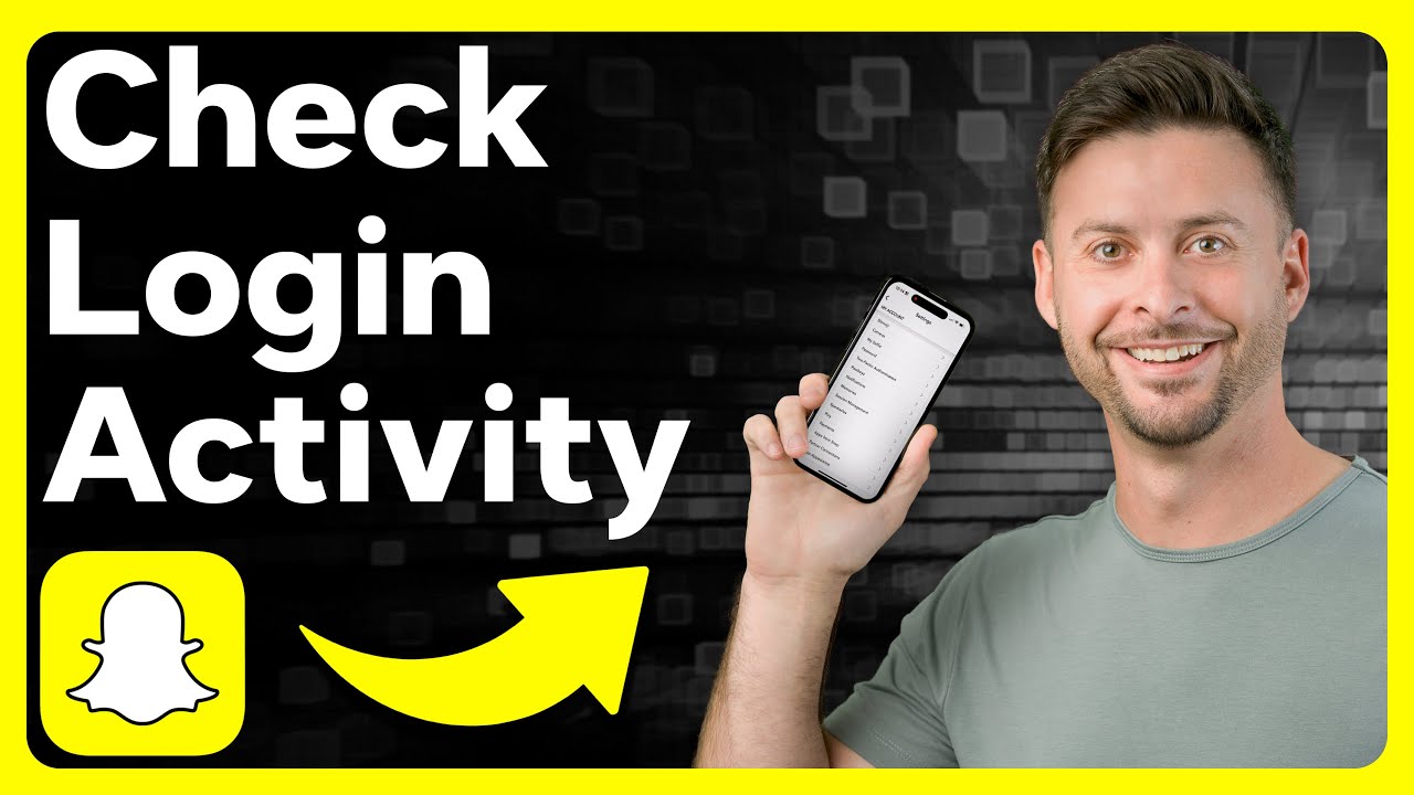 How To Check Snapchat Login Activity - YouTube
