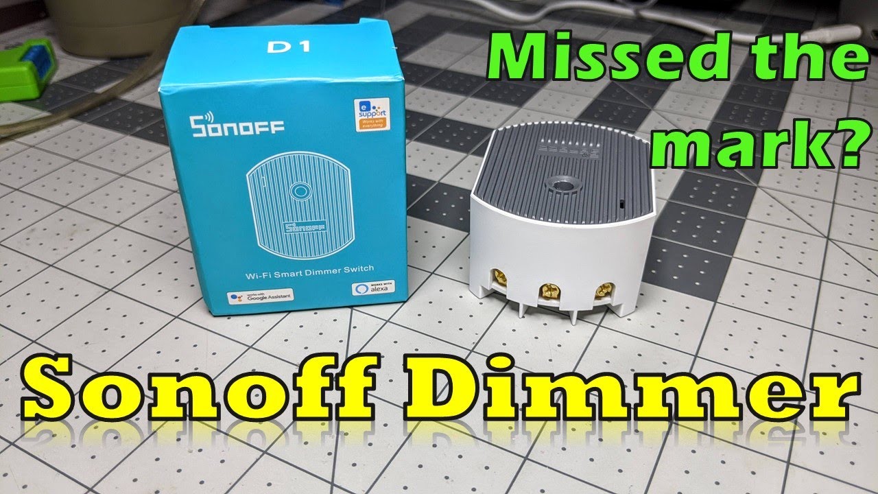 Sonoff D1 Dimmer | Did it miss the mark? - YouTube