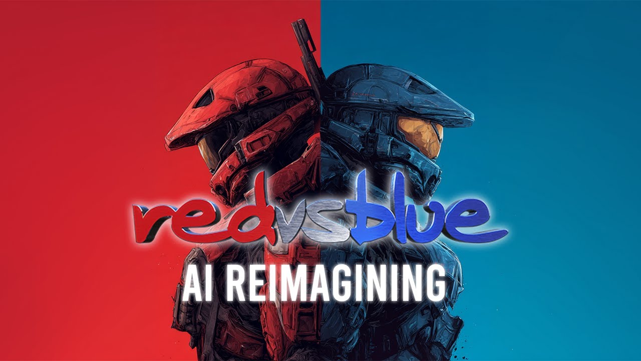Red Vs Blue | S1 | Ep1 | 1st Min Ai Reimagining - YouTube