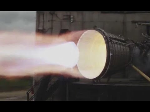 SpaceX Raptor Vacuum Engine Test Fire Level | Test Video - YouTube