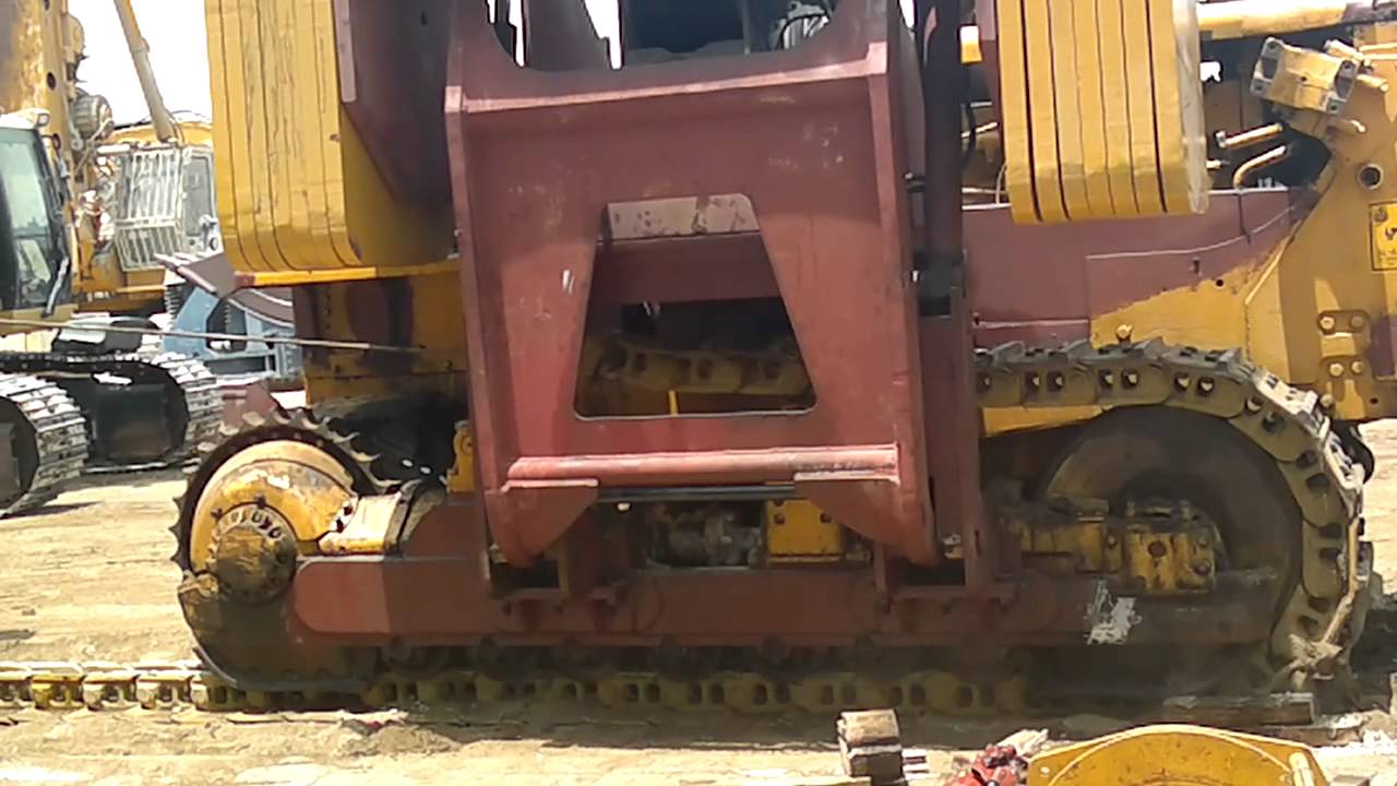 side boom dozer - YouTube