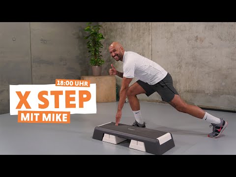 x step mit Mike  | FitX-Kurse für zu Hause | classx at home