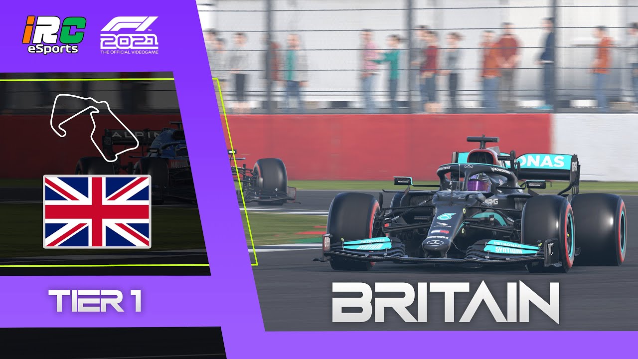 IRC S7 | PC Tier-1 Round 9 | F1 2021 | British GP Livestream - YouTube