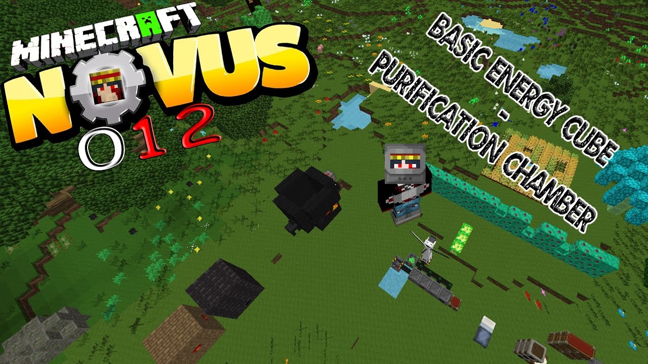 BASIC ENERGY CUBE + PURIFICATION CHAMBER - MINECRAFT NOVUS #12 ...