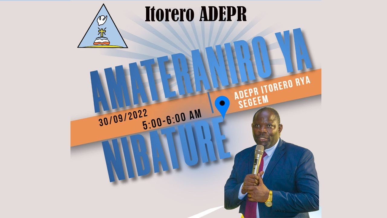 Nibature ya ADEPR Segeem hamwe n'Umushumba Mukuru w'Itorero ADEPR - YouTube