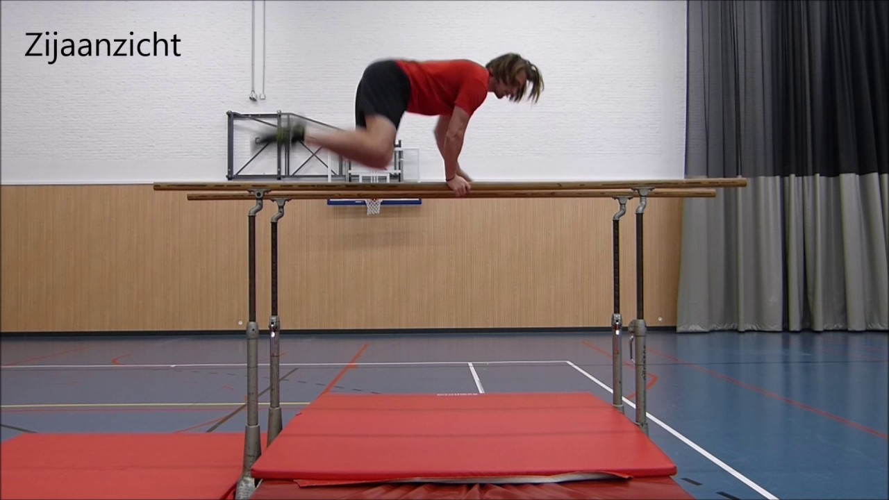 Voorbereidende oefening herenbrug: Uitwenden met gebogen benen - YouTube