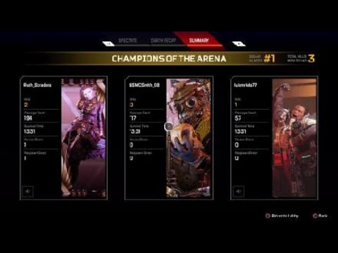 Apex Legends - win W/ Ruth N Rando/ Ring Is Kill Leader - YouTube