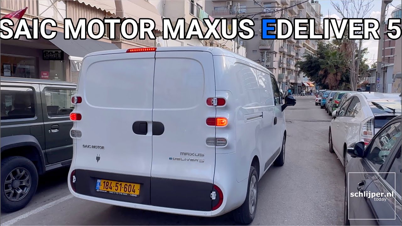 SAIC MOTOR MAXUS E-DELIVER 5 - YouTube