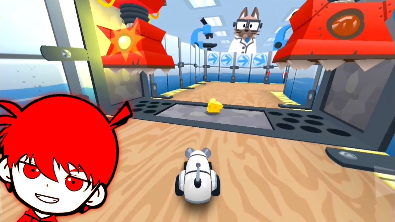 ROBOT mouse | Mousebot escape from catlab part 1 - YouTube