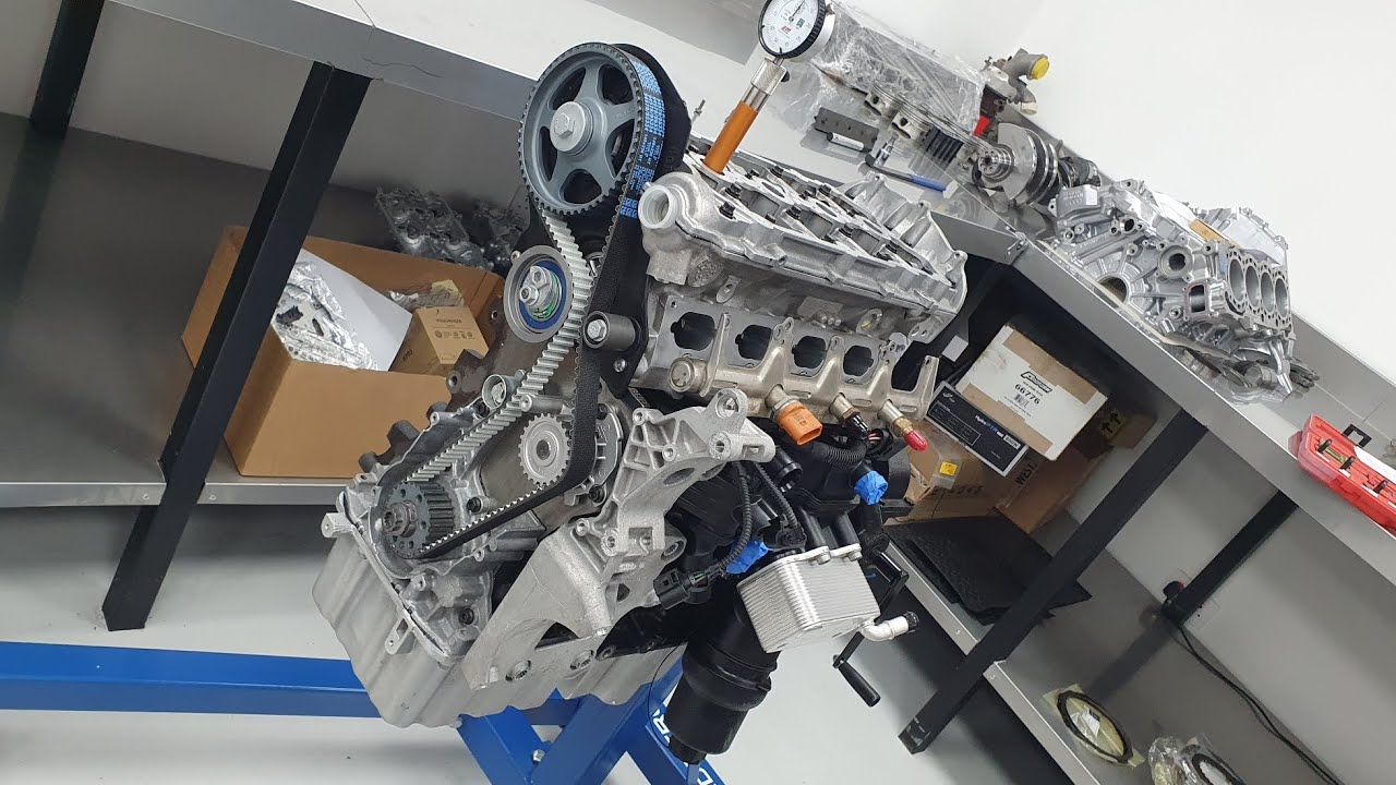 VW CDL engine rebuild (part 12) - YouTube