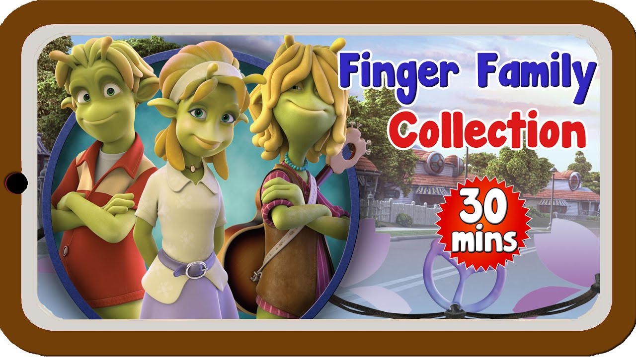 Planet 51 Finger Family Collection | Cartoon Finger Family Nursery ...