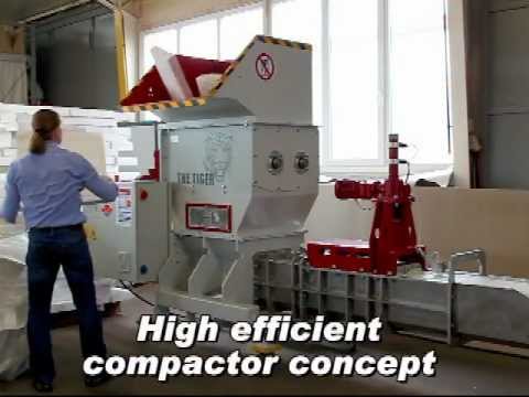 Heger Recycling THE TIGER 300 B1000 R10 - YouTube