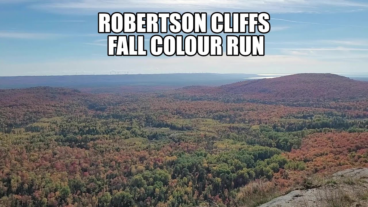 Robertson Cliffs Ride & Hike with Fall Colors! - YouTube