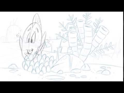 Pencil animation test - YouTube