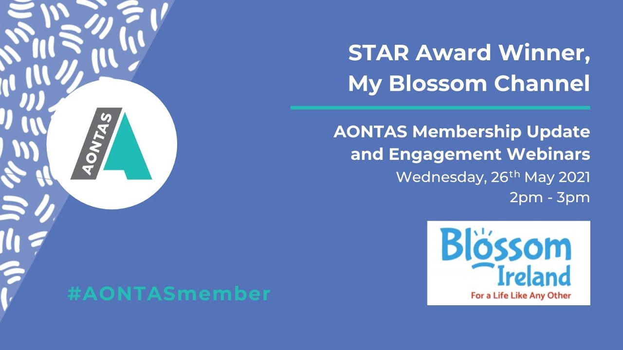 AONTAS Membership Webinar - STAR Award Winner My Blossom Channel - YouTube