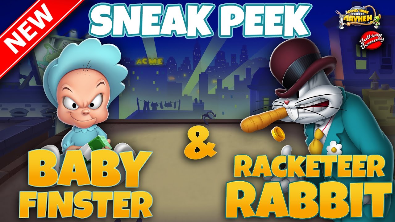 NEW SNEAK PEEK : Baby Finster / Racketeer Rabbit - Looney Tunes World ...