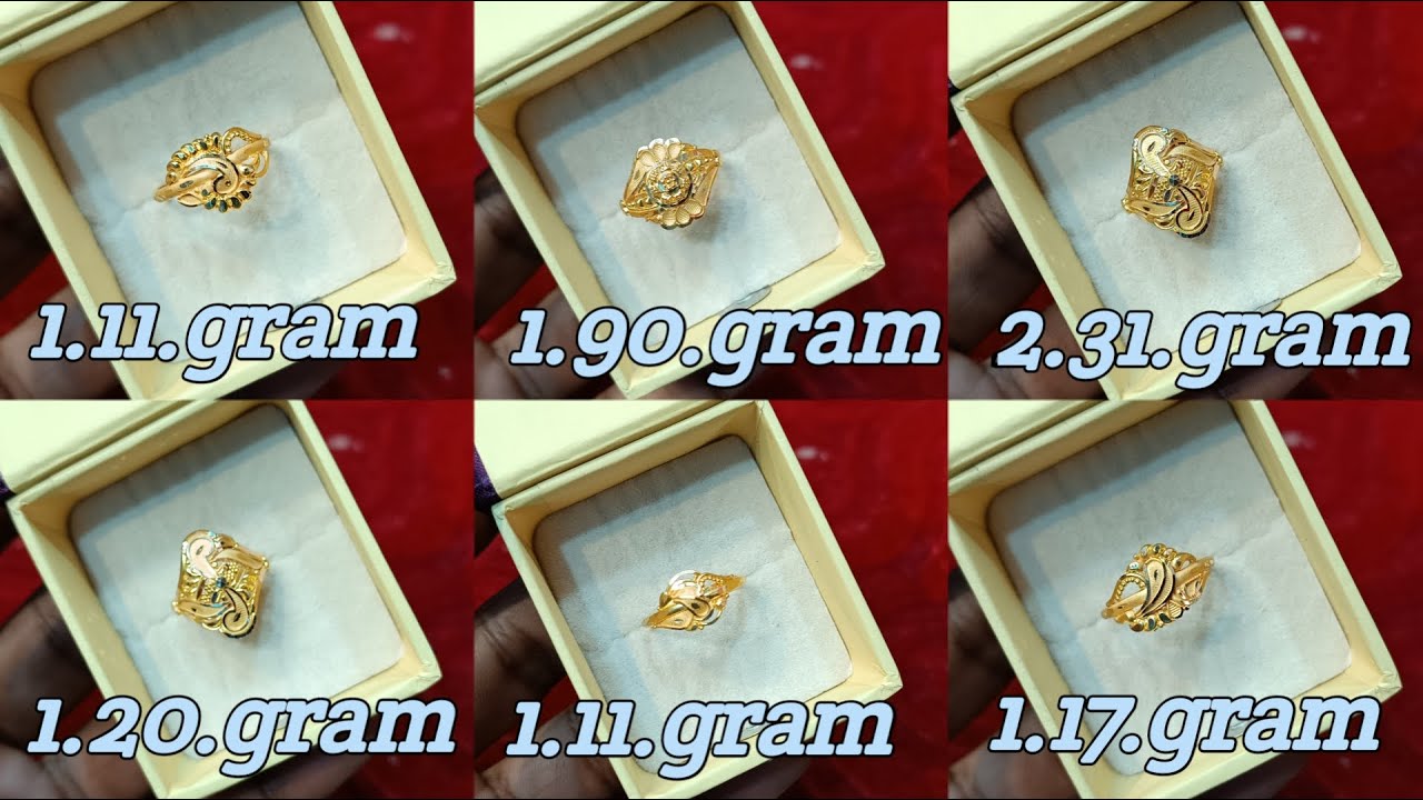 Top 3 gold Ladies ring Designe for 2023 || Sone ki anguthi - YouTube