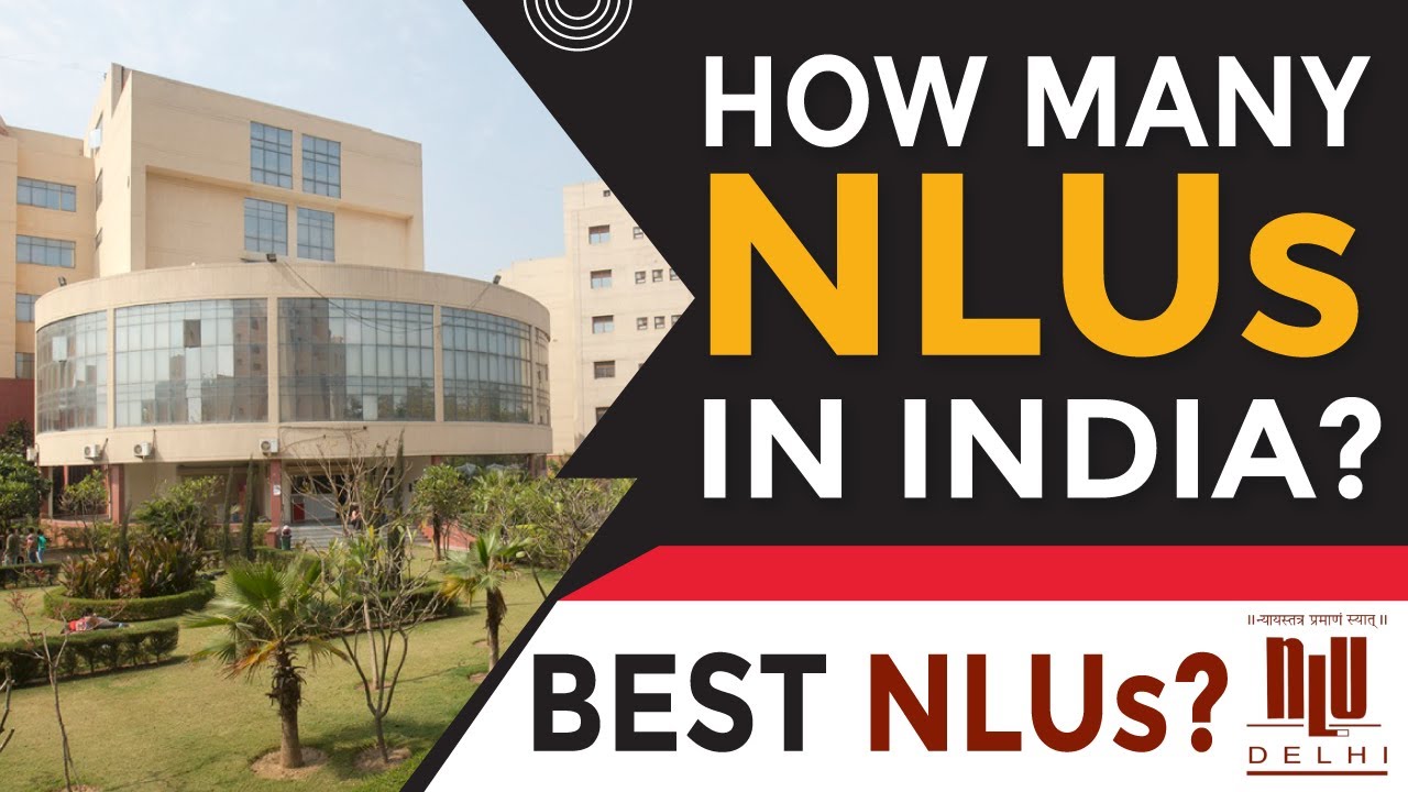 How many NLU's in India? Top NLU's in India? List of NLUs in india rank ...