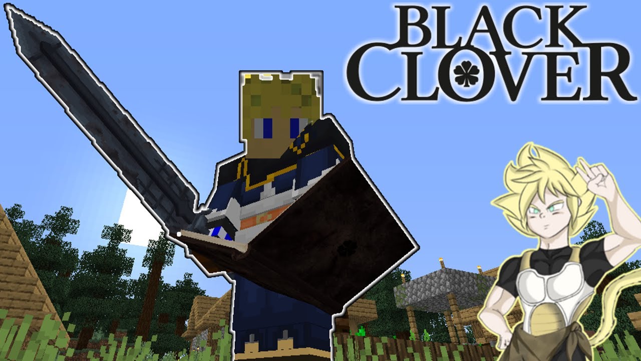 MIRAIS PLAYS THE NEW BLACK CLOVER MOD !!! MINECRAFT BLACK CLOVER MOD EP 1 - YouTube