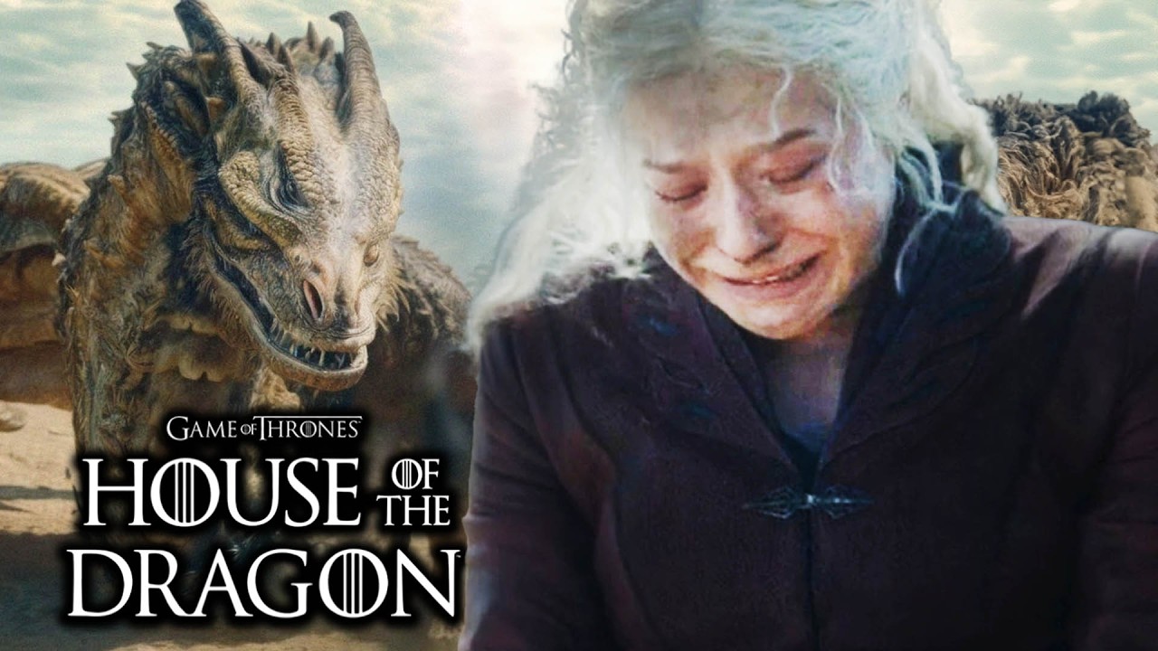 Rhaenyra and Syrax Crying | The Saddest Scene That Changed EVERYTHING ...