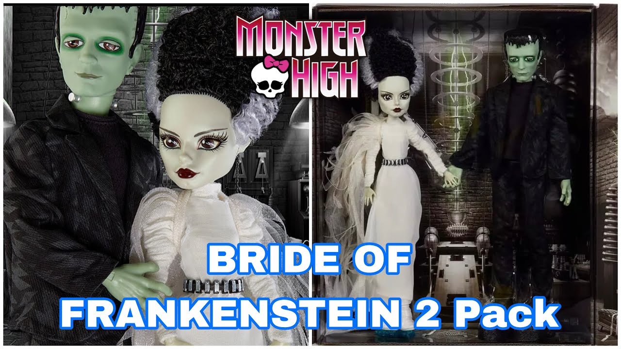 LET’S TALK!! MONSTER HIGH BRIDE OF FRANKENSTEIN 2 PACK REVEALED ⚡️ ...
