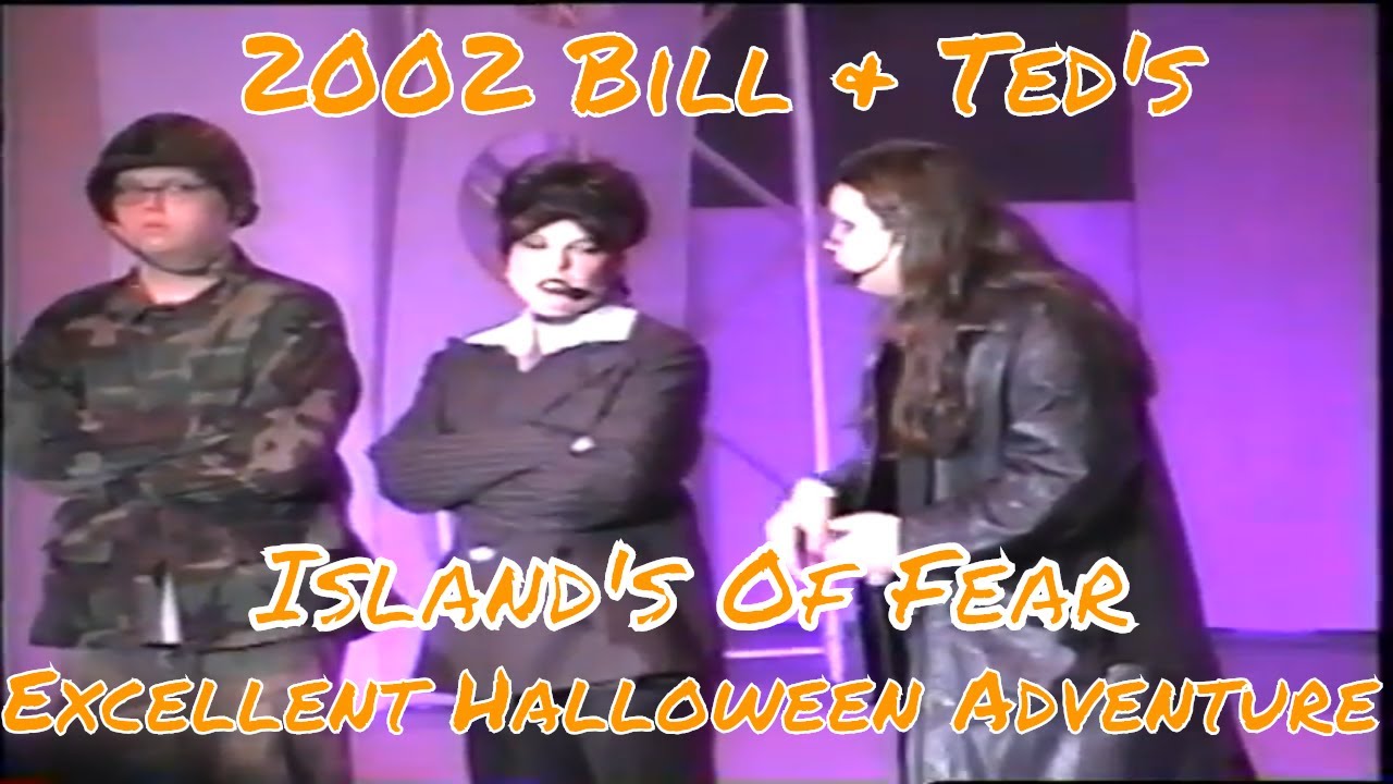 Clips of Bill and Ted's Halloween Adventure at Island's of Fear 2002 ...