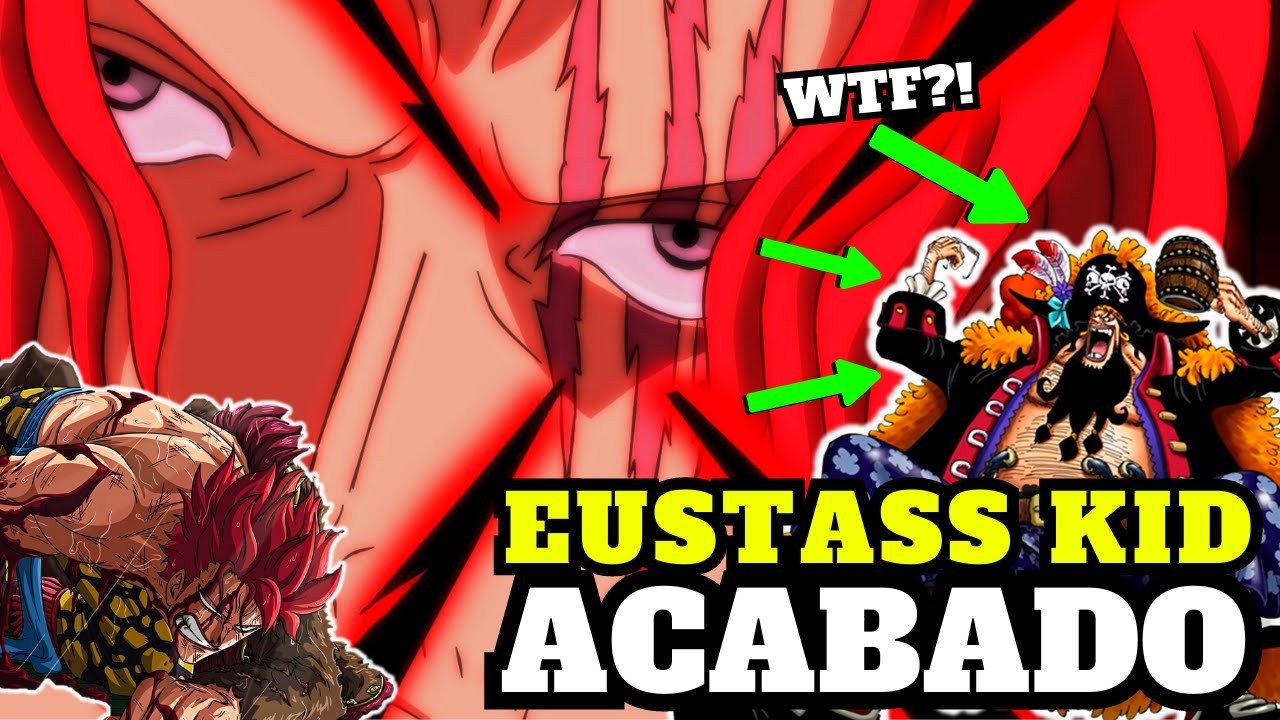 ¿SHANKS SACA a KID del MANGA? | El PODER de SHANKS | ¿KUROHIGE en ...