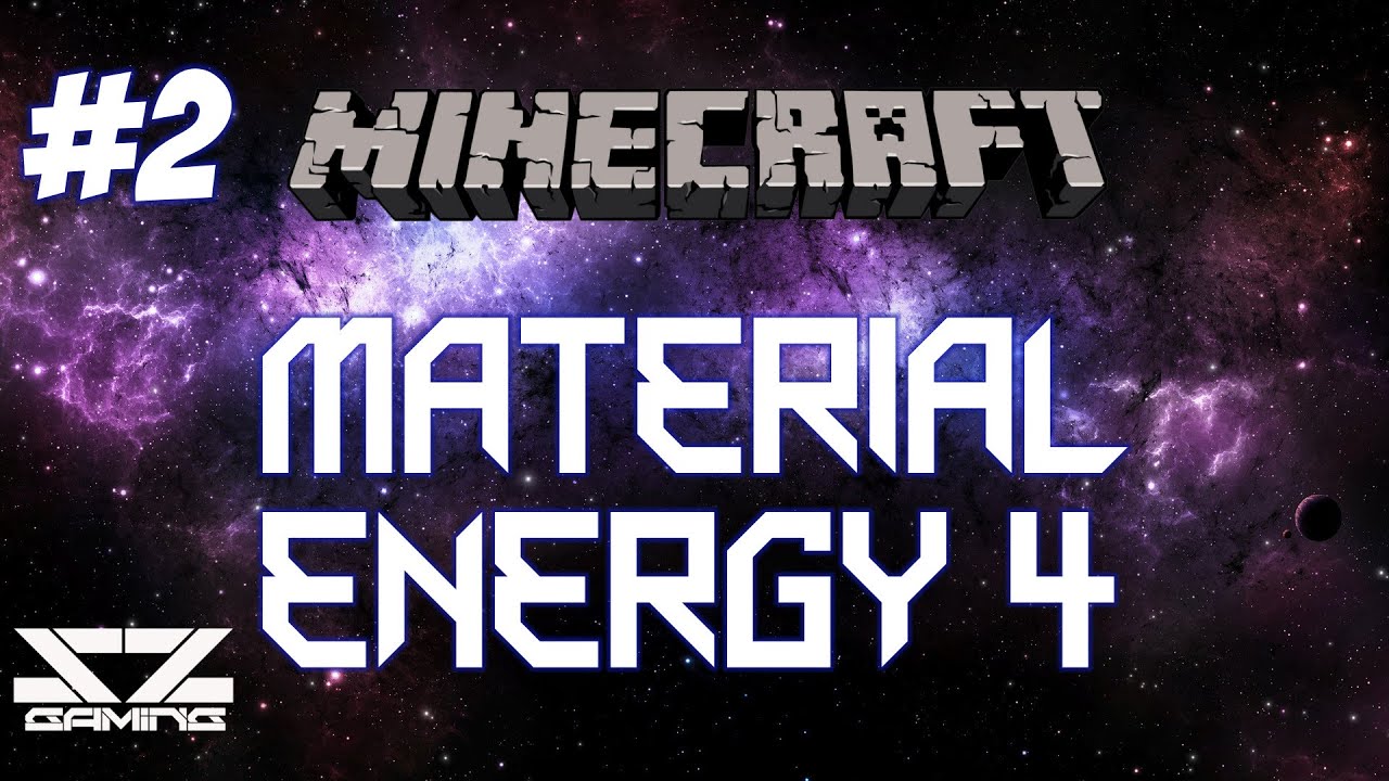 Material energy^4 #2 - First encounter (Minecraft HQM Modpack) - YouTube