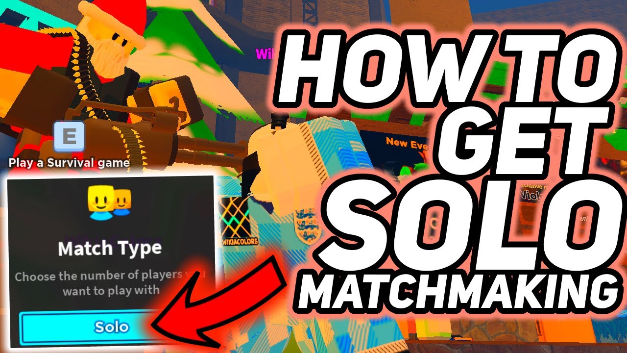 HOW TO GET SOLO Matchmaking in Tower Defense Simulator - YouTube
