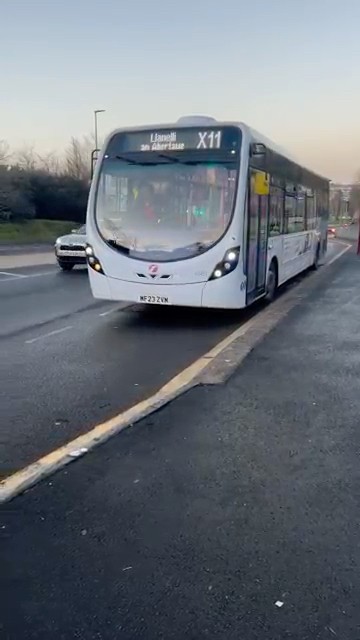 First Cymru Streetlite 63453 Journey In Carmarthen 4/02/2025 #shorts # ...