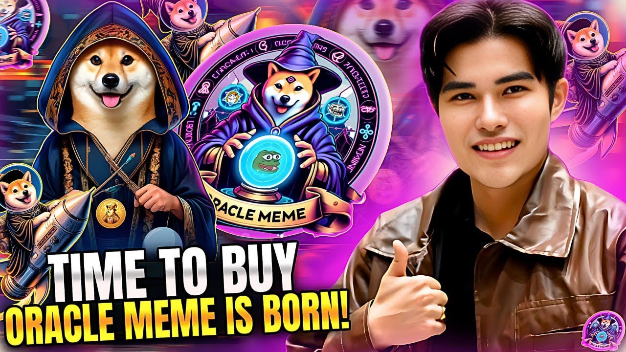 ORACLE MEME COIN - I Bought This Meme Coin! Big Potential Crypto Coin ...