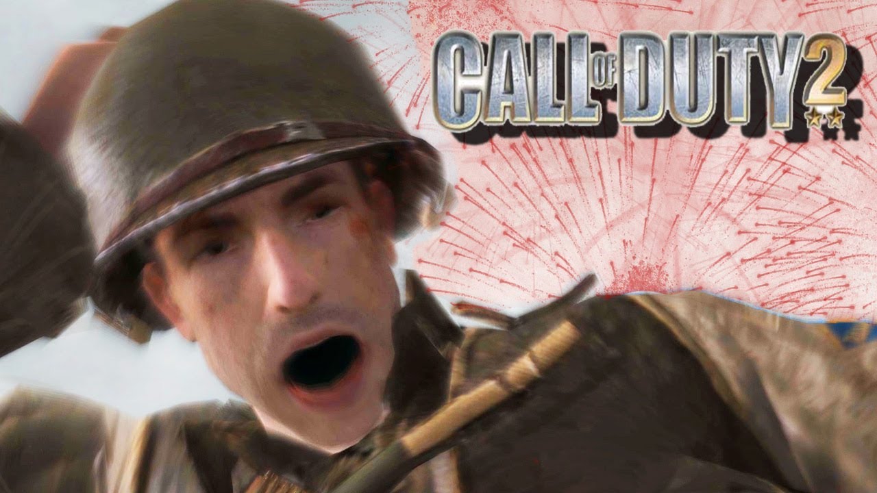 Call of Duty 2 Gameplay PC - D-Day Normandy Invasion - YouTube