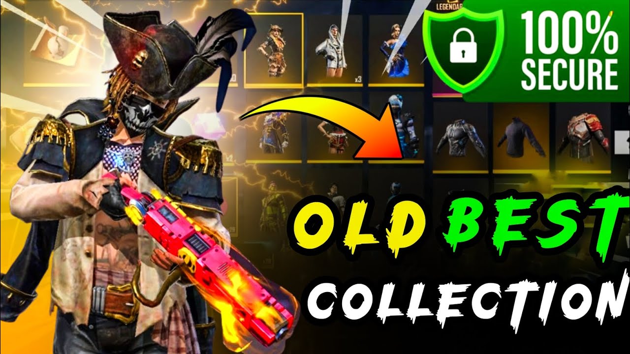 free fire🔥old rare collection || old best dress combination😱 # ...