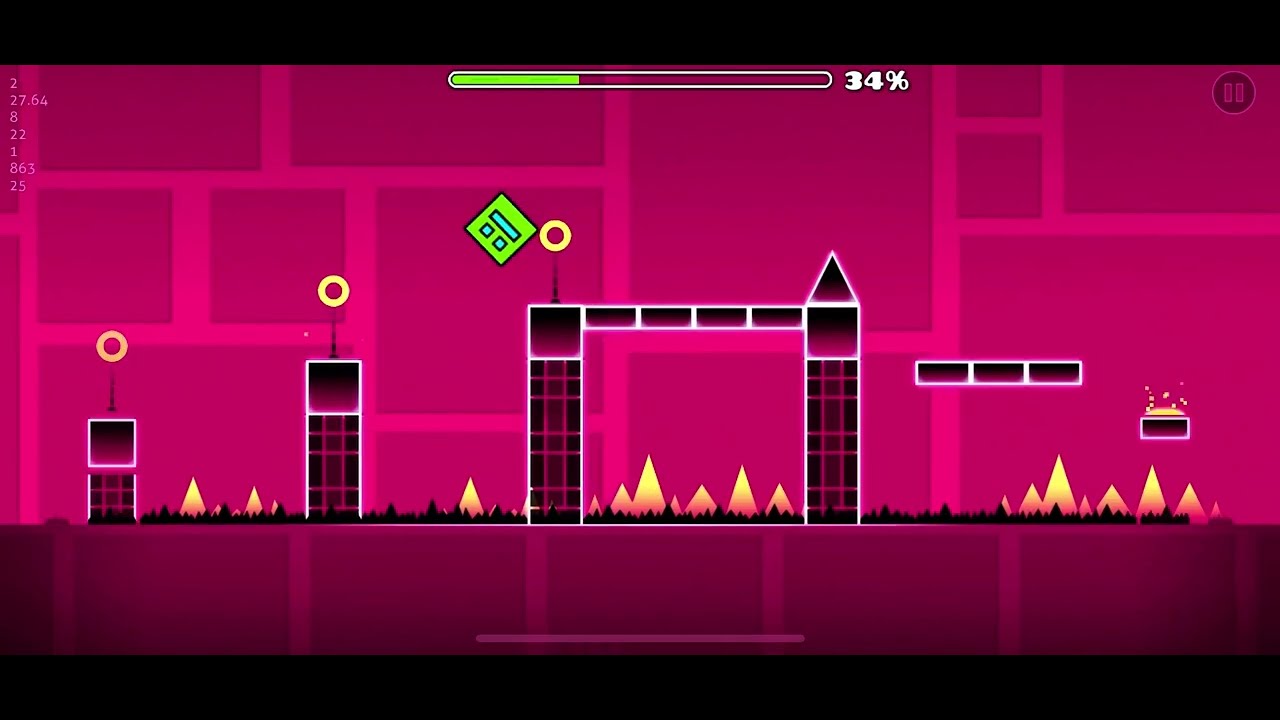 Geometry Dash Back on Track - YouTube