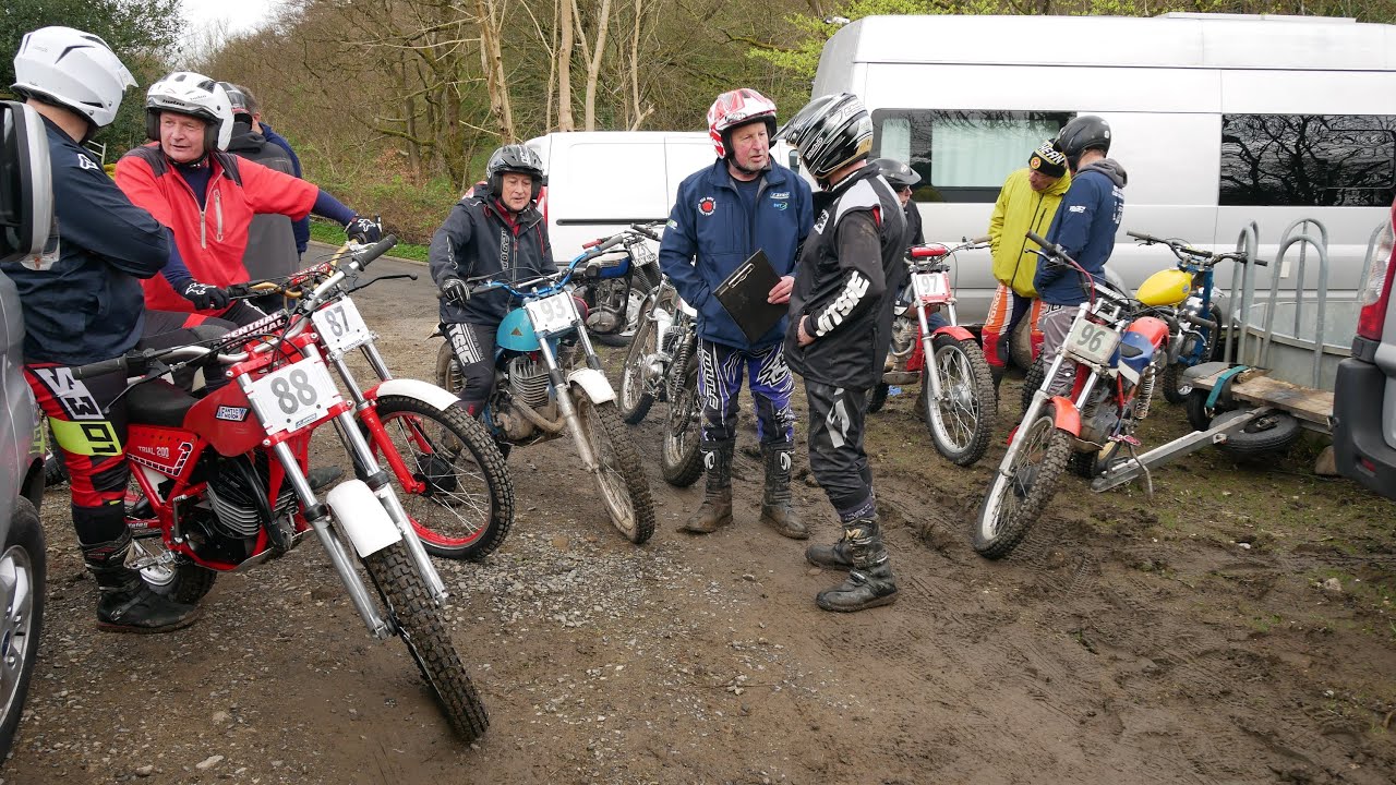Red Rose Classic Motorcycle Trial 2024, April, Catlow Ford, Nelson ...