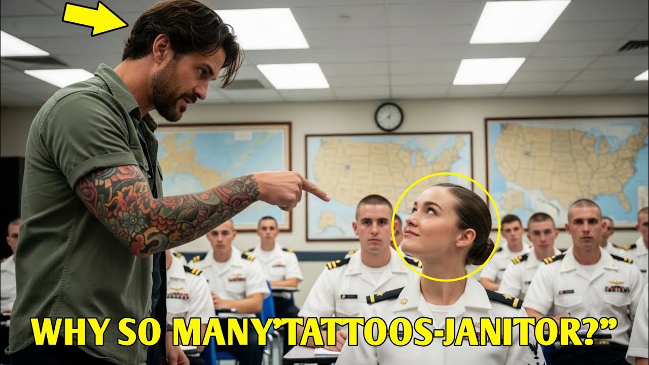 “Why So Many Tattoos, Single Dad Janitor?” the Navy SEAL Jokes – His ...