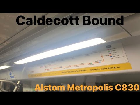 CCL Alstom Metropolis C830 From Paya Lebar to Caldecott. - YouTube