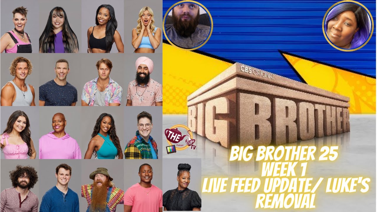 LUKE SAYS THE N-WORD AND GETS EXPELLED | #BB25 | Big Brother 25 Live ...