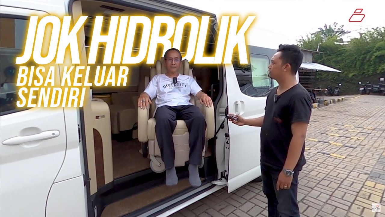 JOK WELCAB WHEEL CHAIR DIPASANG DI HIACE LUXURY - YouTube