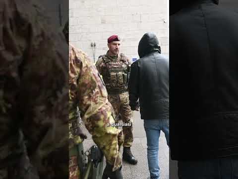 Roma Termini, in azione la Brigata Folgore: \