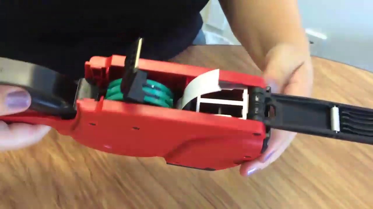 Saito 16 & 16D Smart Lock Labelling Gun - How To Load - YouTube