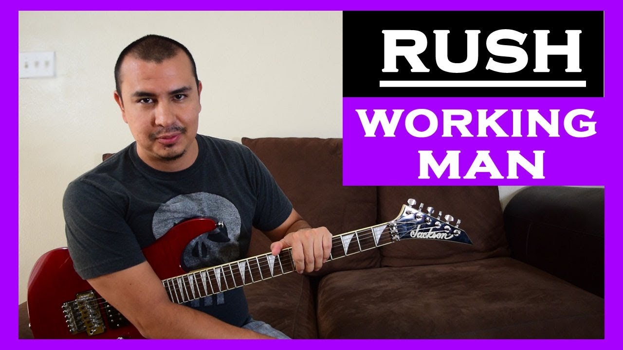 Guitar Lesson - Rush - Working Man - Beginner Lesson - YouTube