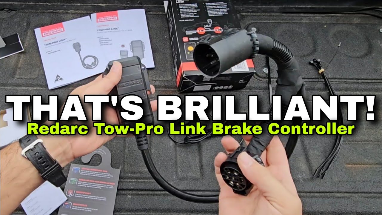 BEST TRAILER BRAKE CONTROLLER! Redarc Tow-Pro Plug and Play! - YouTube