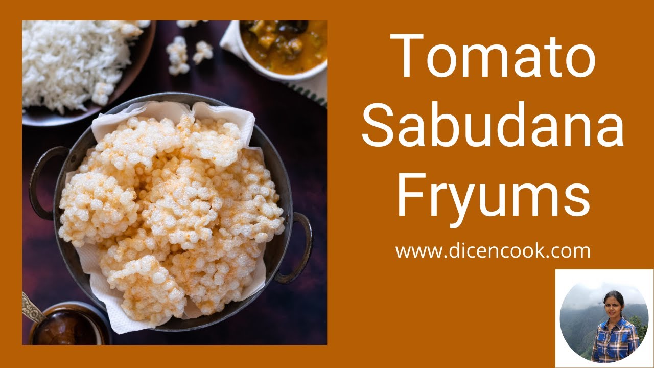 Tomato Sabudana Fryums | Sabudana sandige | Tomato sabakki sandige ...