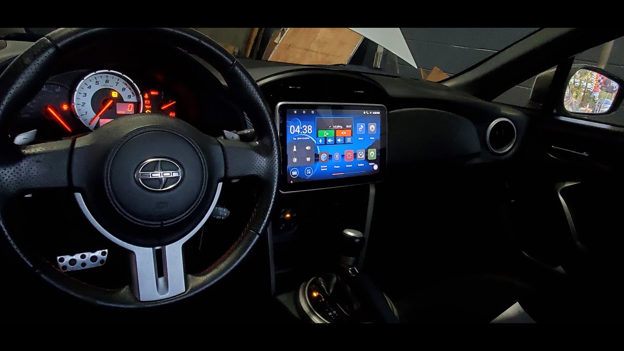 10.1" android head unit BRZ FR-S - YouTube