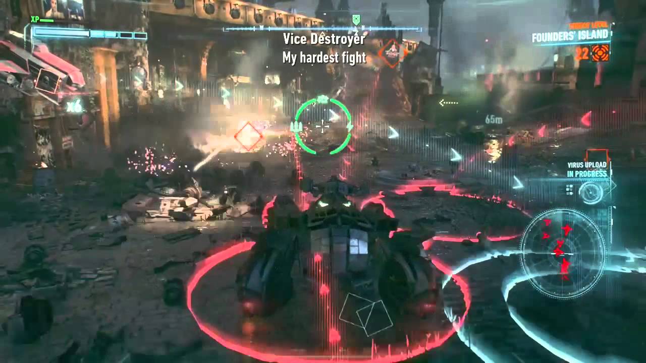 Batman™: Arkham Knight: Hardest drone fight ever - YouTube