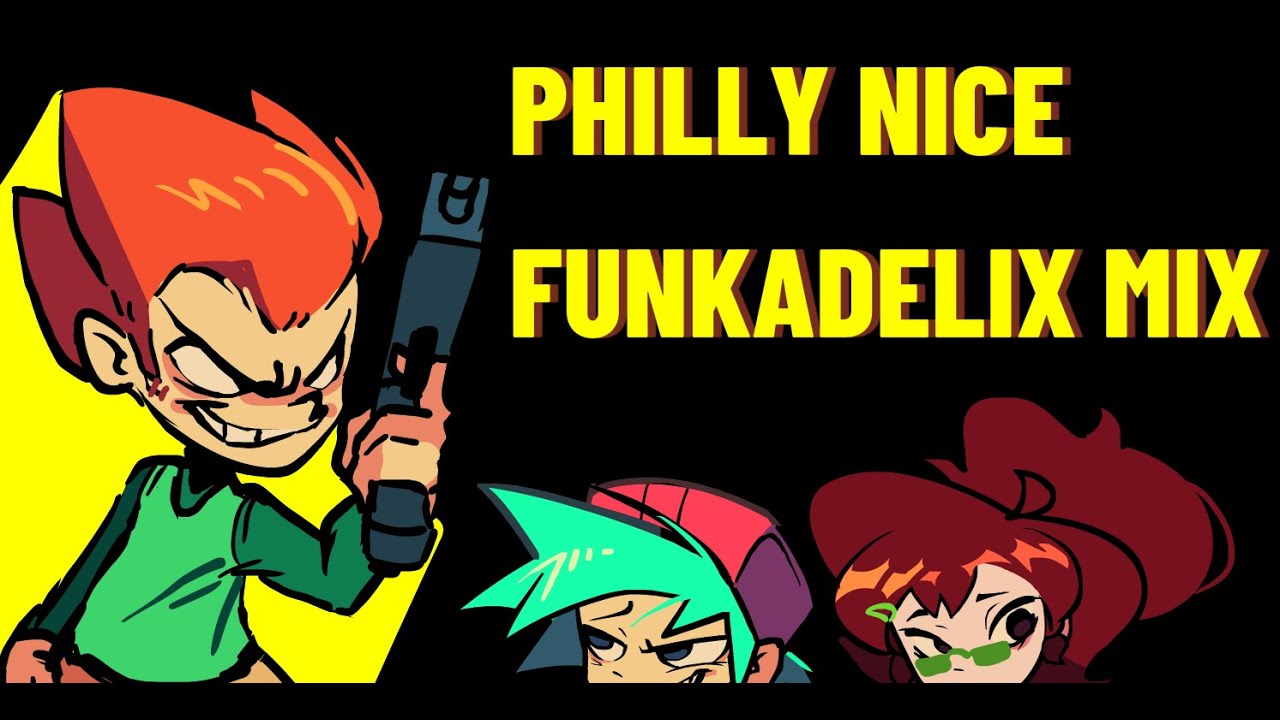 PHILLY NICE w/ LYRICS - Friday Night Funkin': FUNKADELIX REMIX - YouTube